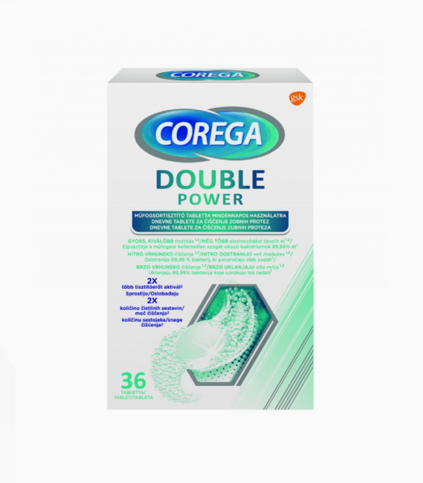 COREGA TABLETE ZA PROTEZU DOUBLE POWER A 36 - Pharma Viva
